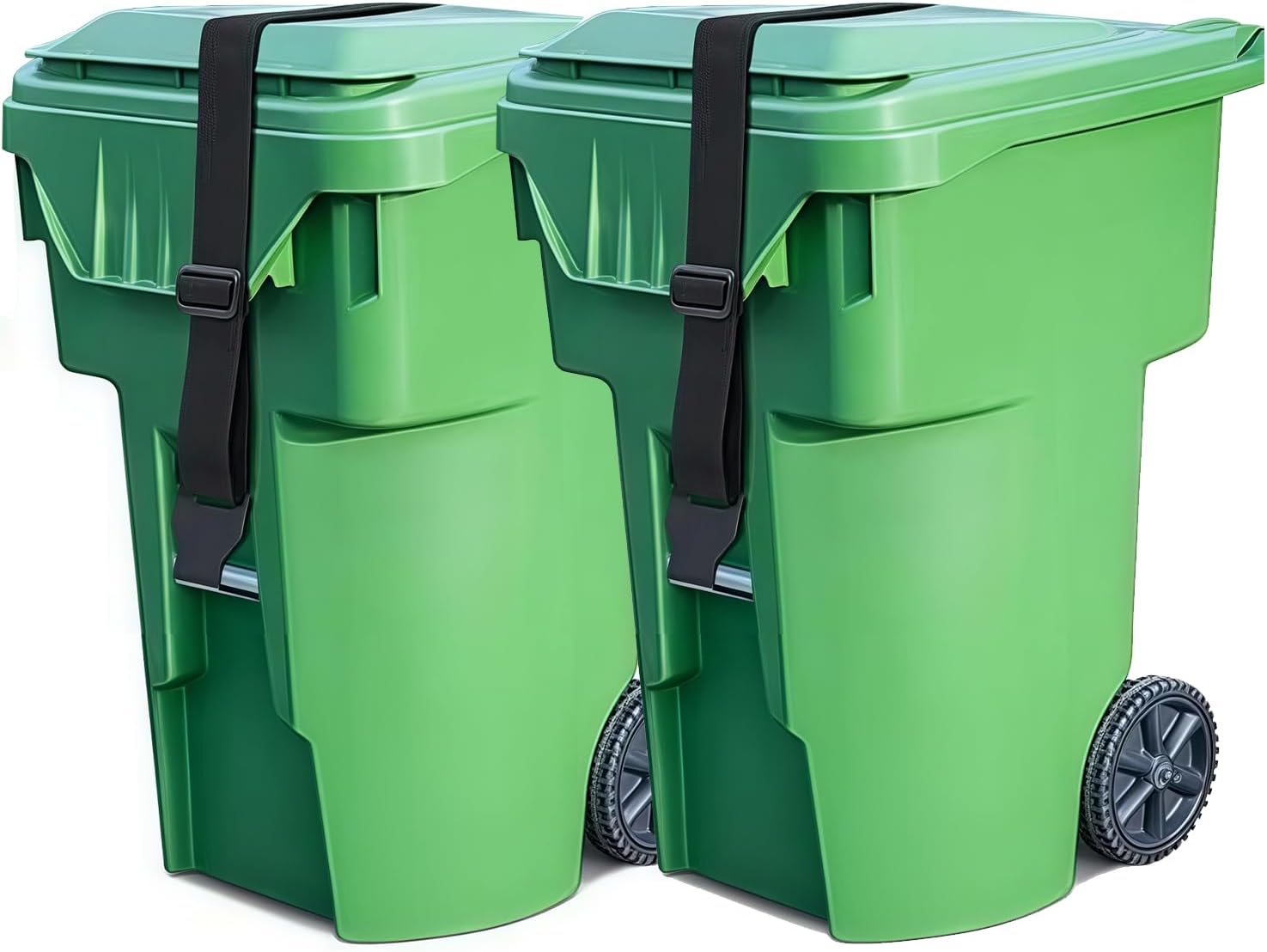 Amazon.com: Trash Can Locks for Animals，One Claw Heavy-Duty Adjustable ...