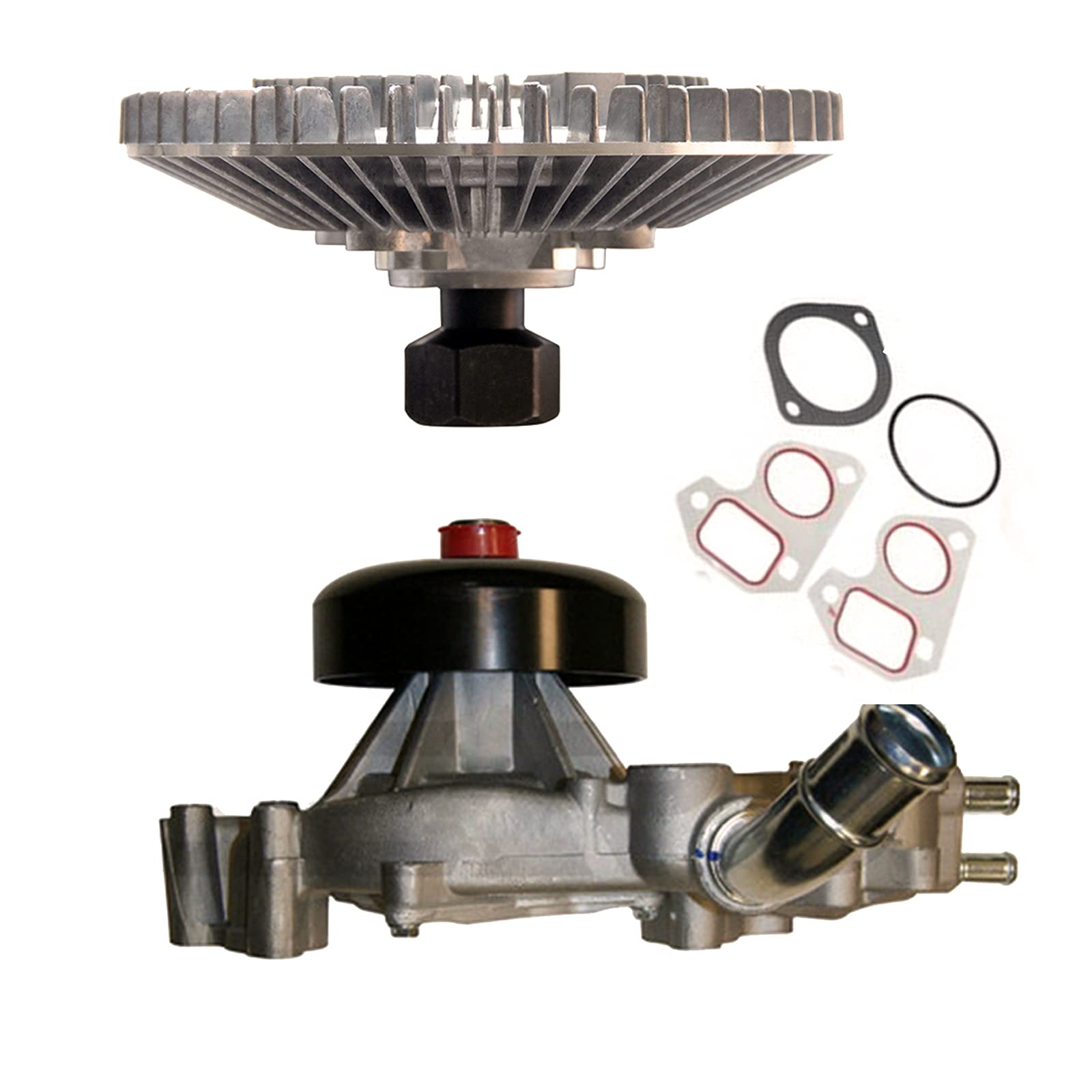 GM 4.8L 6.0L Water Pump Water Pump AW5104 For Chevy Silverado, Tahoe ...