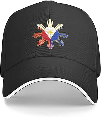 Filipino Flag Unisex Baseball Cap Fits Men Women Adjustable Dad Hat ...