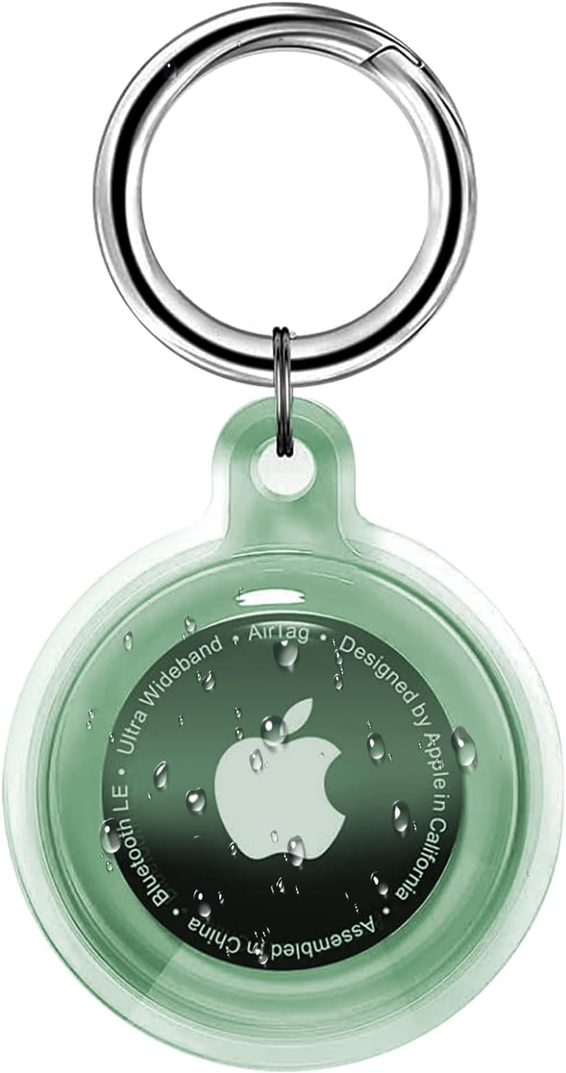 Amazon.com: Foweroty IPX8 Waterproof Airtag Holder, Apple Airtags with ...