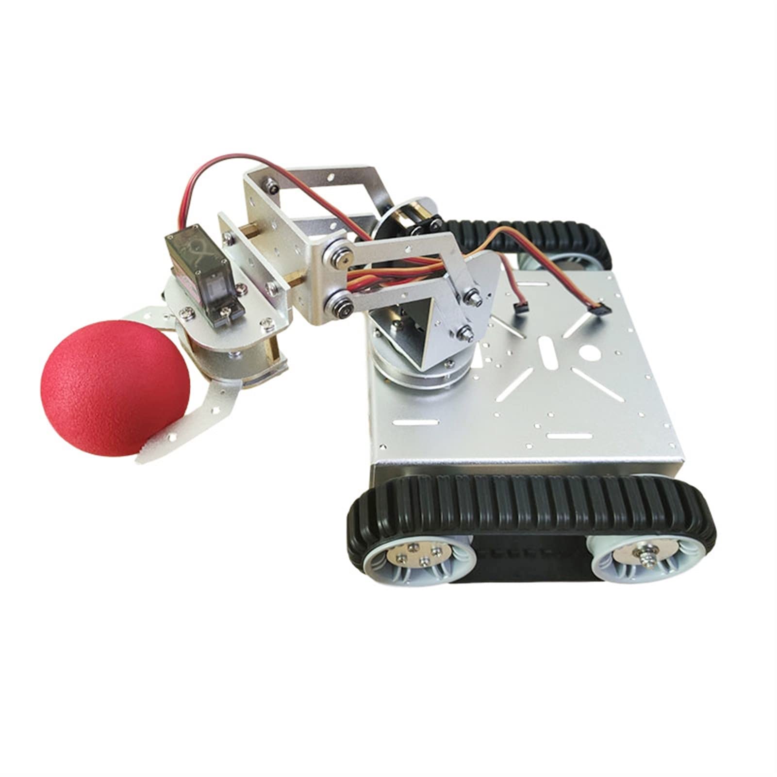 Buy VIKEP Mobile Robot Arm With Tank Car Chassis Kit With DC Motor ...