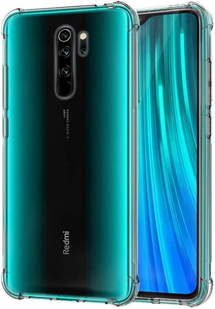 SPAZY CASE® Xiaomi Redmi Note 8 Pro Case Back Cover Dual Layer Armor ...