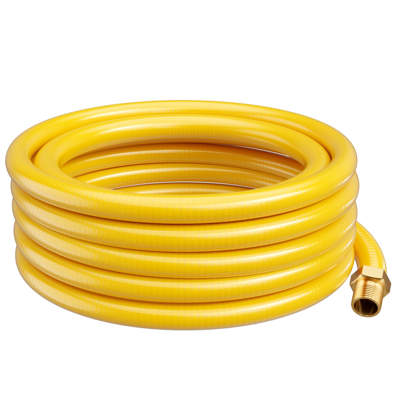 Amazon.com: Flexible Gas Line Hose, 100Ft 1/2" Natural Gas Hose, CSST ...