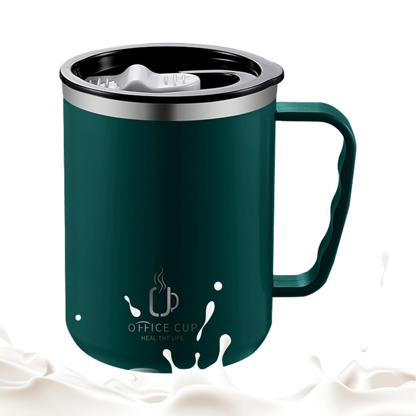 Insulated Coffee Mug, Travel Mugs, 500ml Insulated Coffee Cup with ...