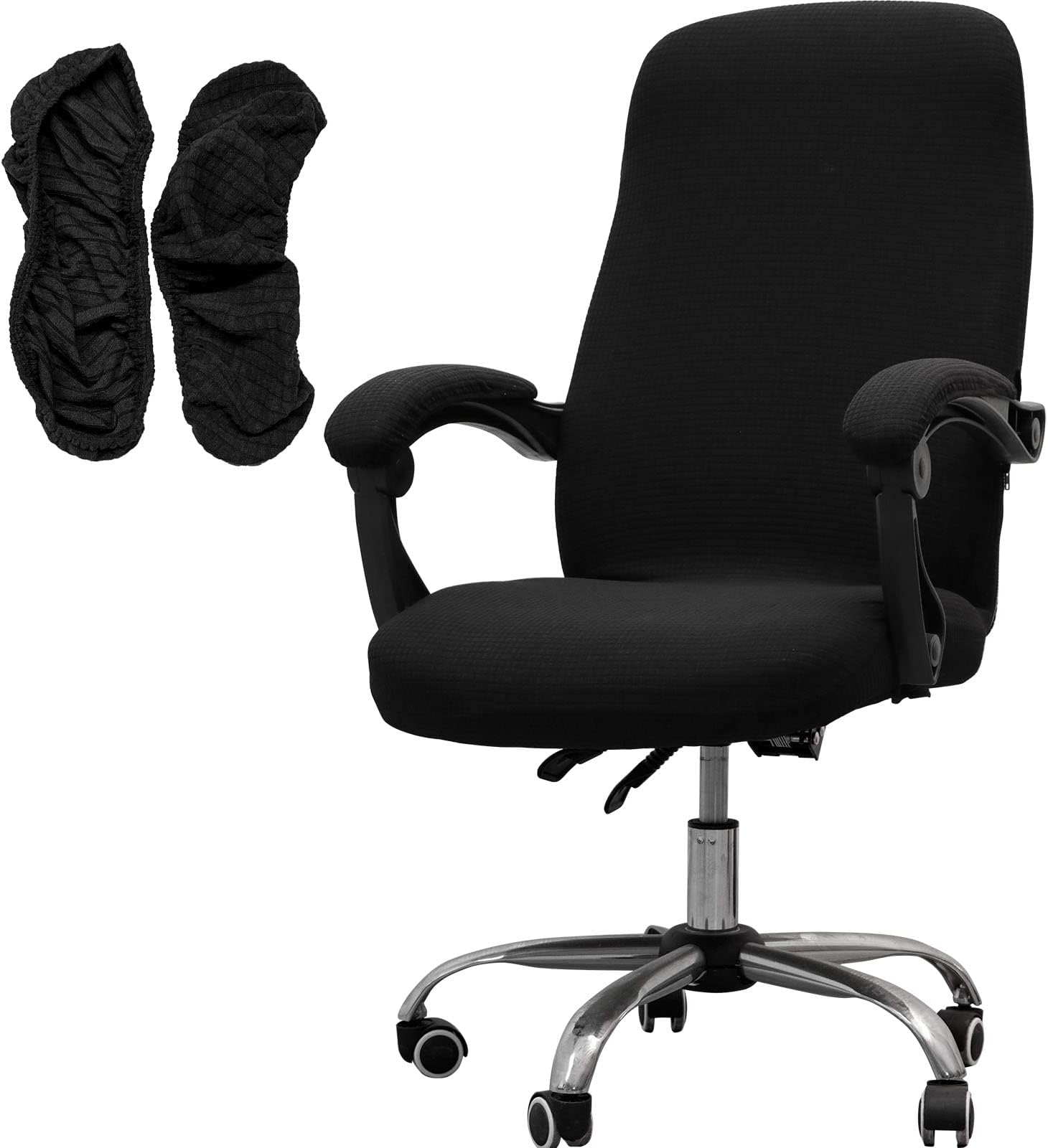 Amazon.com: Perktail One-Piece Office Chair Cover, Removable Computer ...