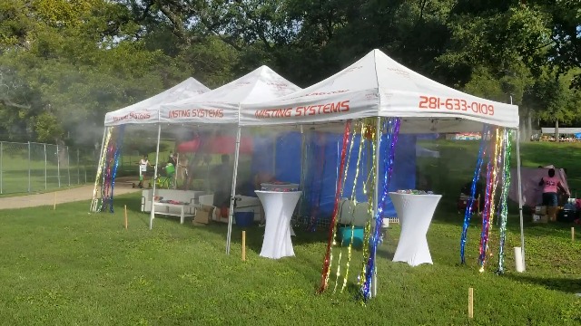 Watch Misting Tent - Cooling Mist for Parties and Events - on Amazon Live