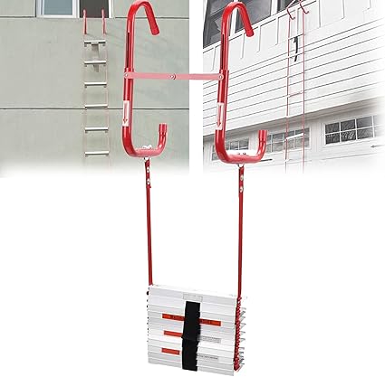Amazon.com : Portable Safety Reusable Ladder for Adults with Anti-Slip ...