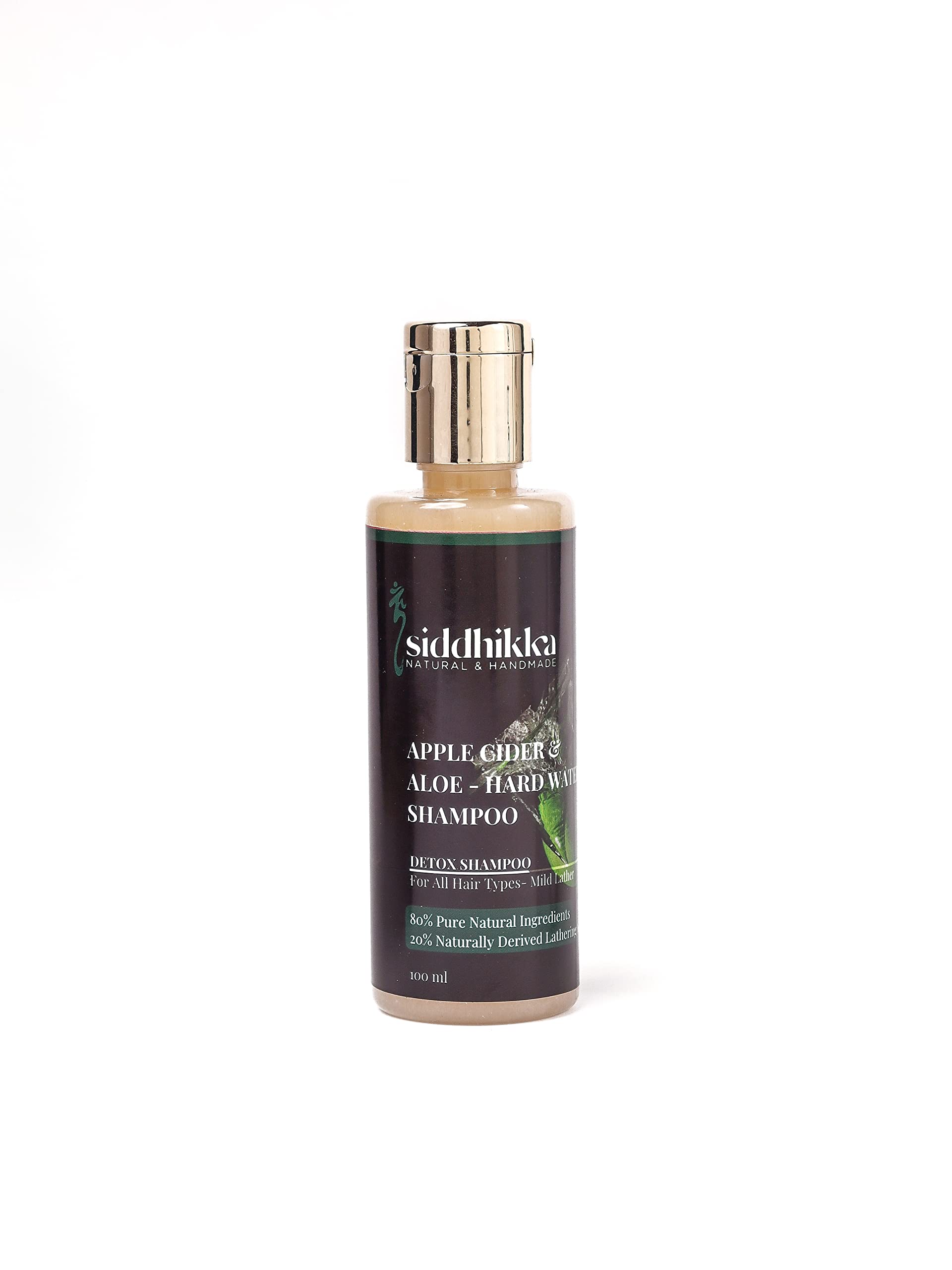 Buy Siddhikka Apple Cider & Aloe Hard Water Detox Shampoo – Sulphate ...