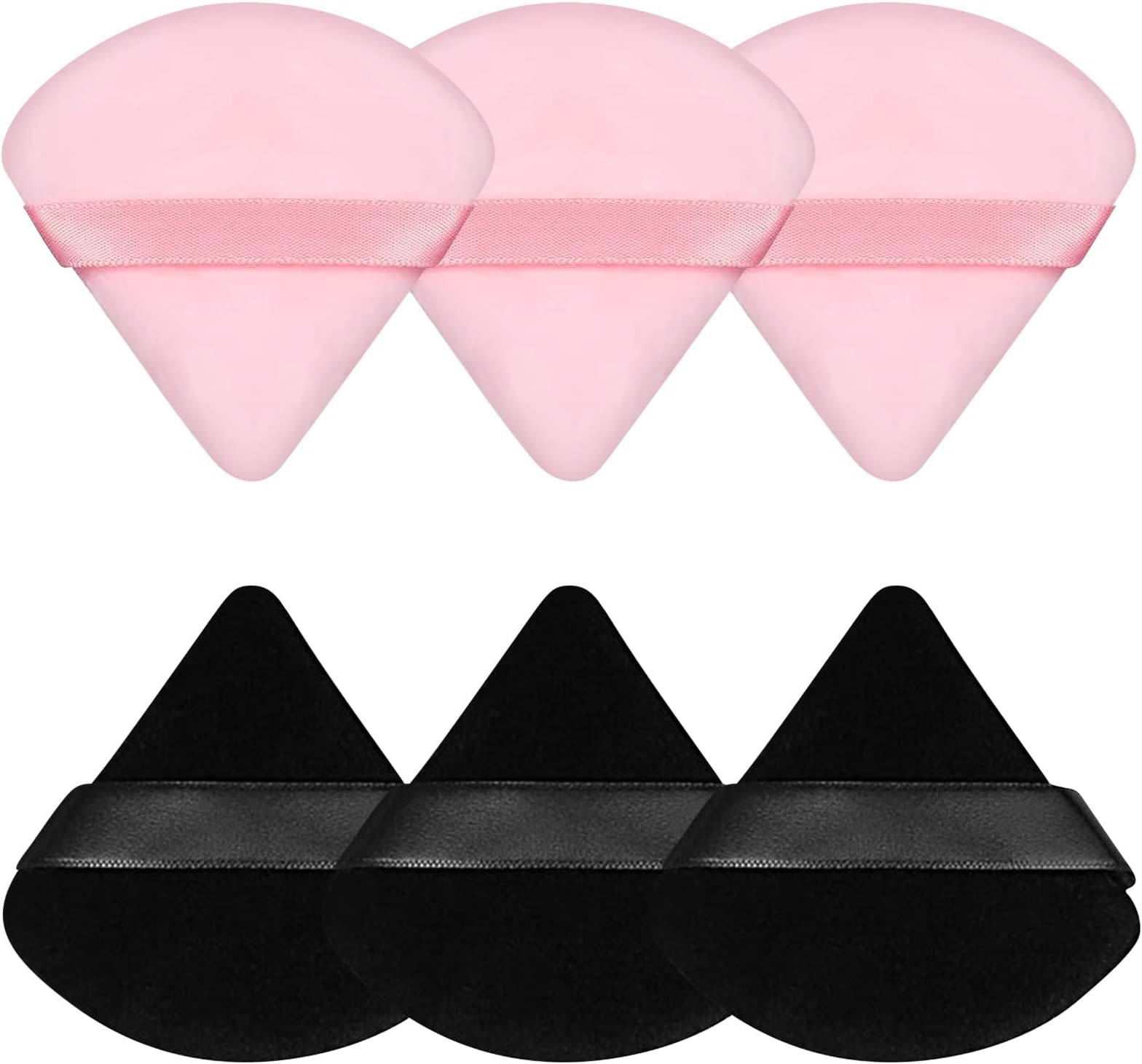 Amazon.com: Pimoys 6 Pieces Powder Puff Face Makeup Sponge Soft Velour ...