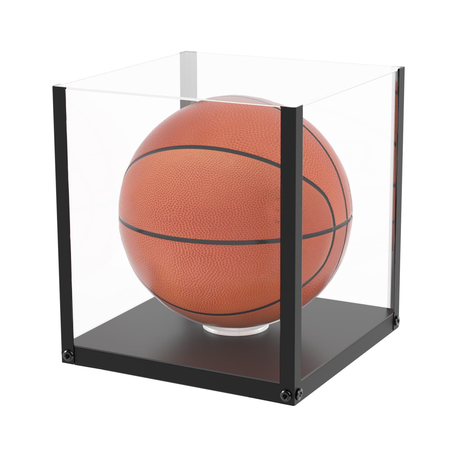 Amazon.com: VIEWAY Basketball Display Case, Clear Acrylic Showcase ...