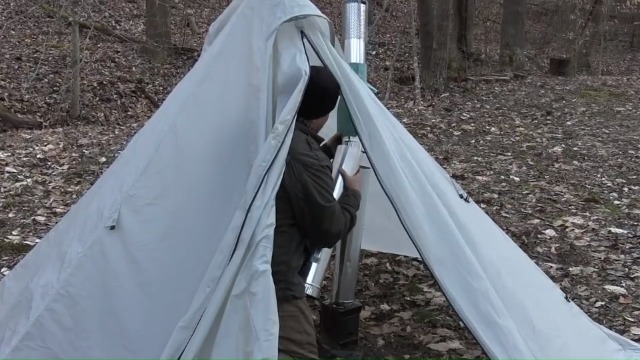 Watch Smokey Hut Ultralight Hot Tent on Amazon Live