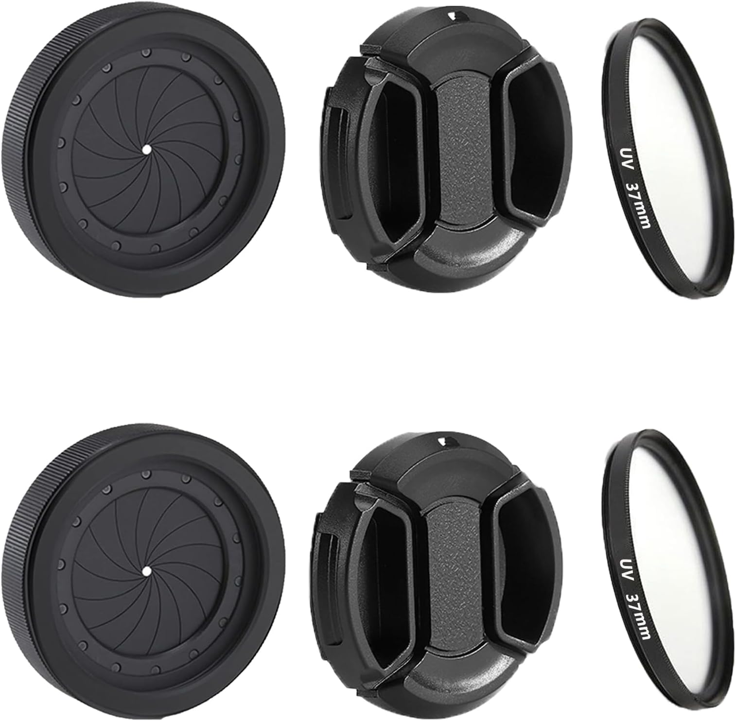 Amazon.com : Adjustable Iris Aperture Diaphragm Filter Pack M30 to M37 ...