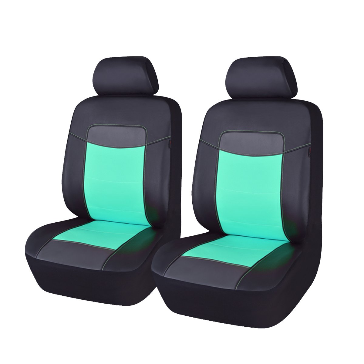 Amazon.com: Flying Banner Car Seat Covers 2 Front Seats Leather Cover ...