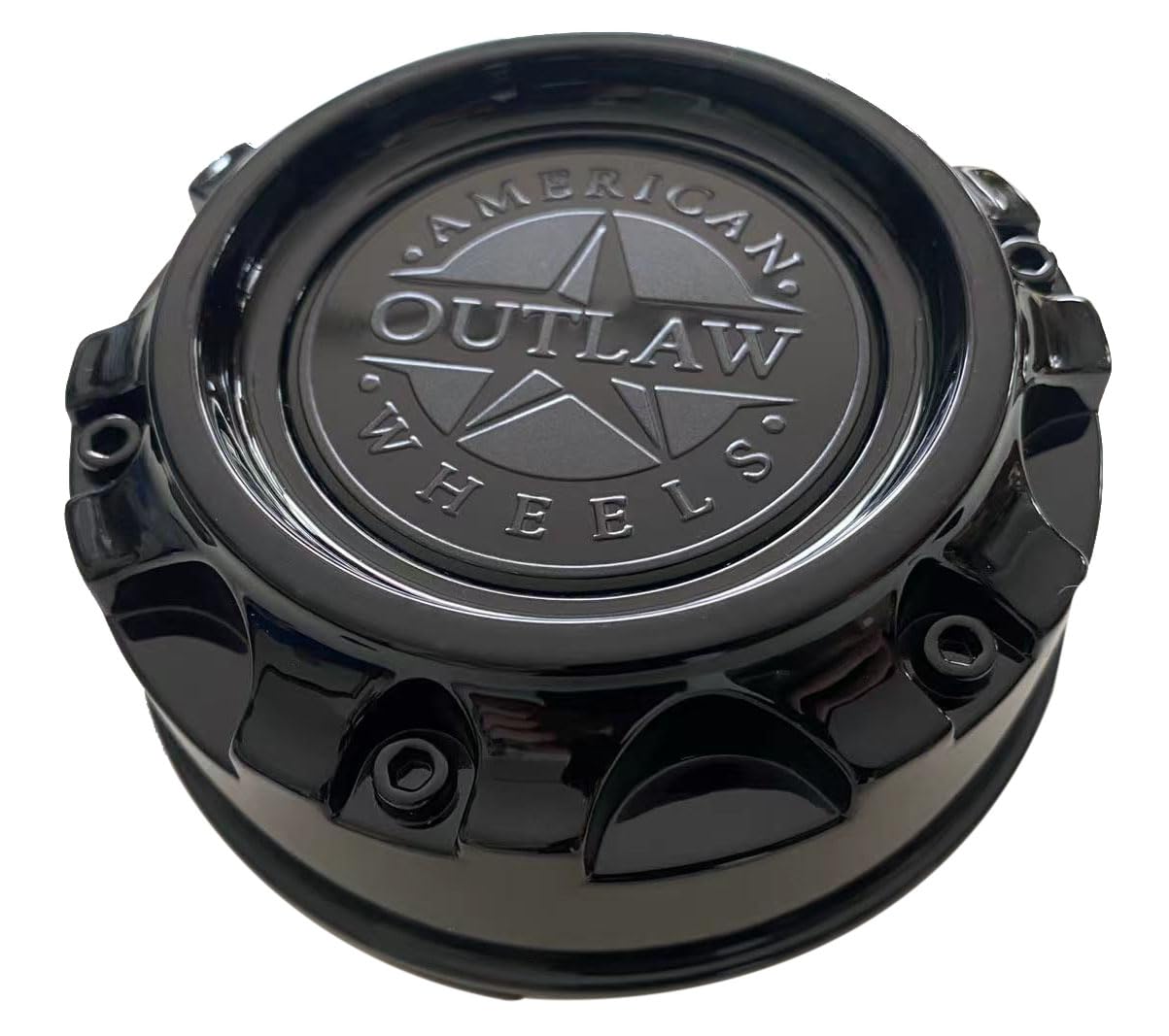 Amazon.com: 1PC Wheel Center Hub Cap Cover Gloss Black for American ...