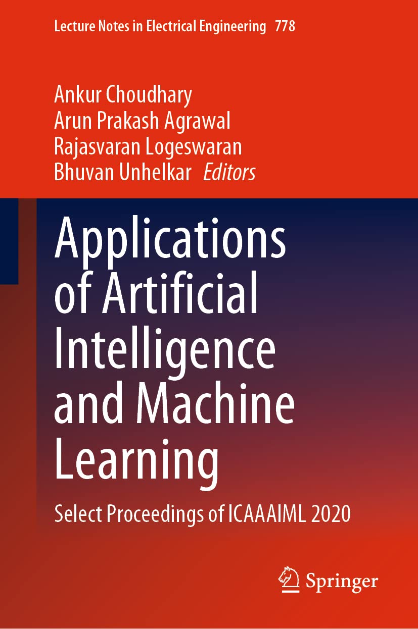 Amazon.com: Applications of Artificial Intelligence and Machine ...