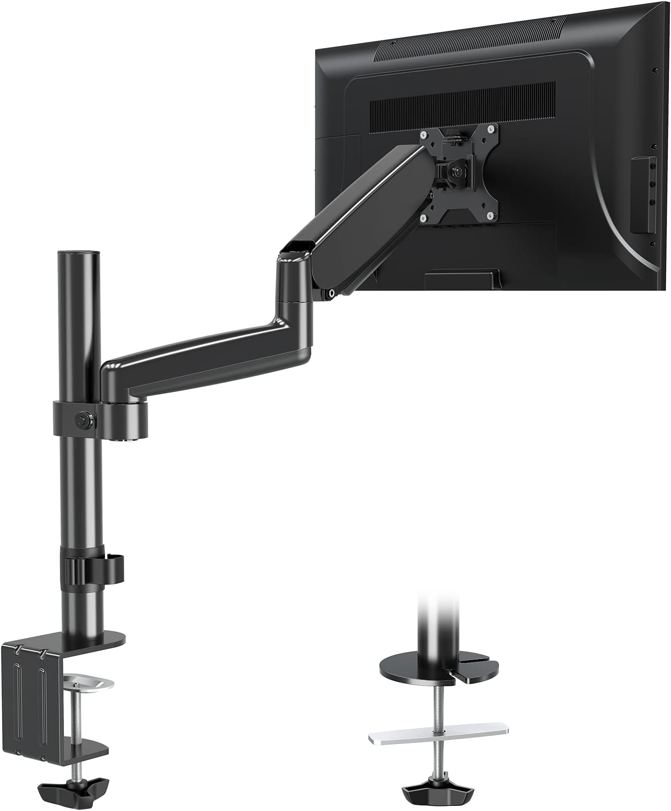 Amazon.com: MOUNTUP Monitor Mount Desk Monitor Arm, Full Motion Gas ...