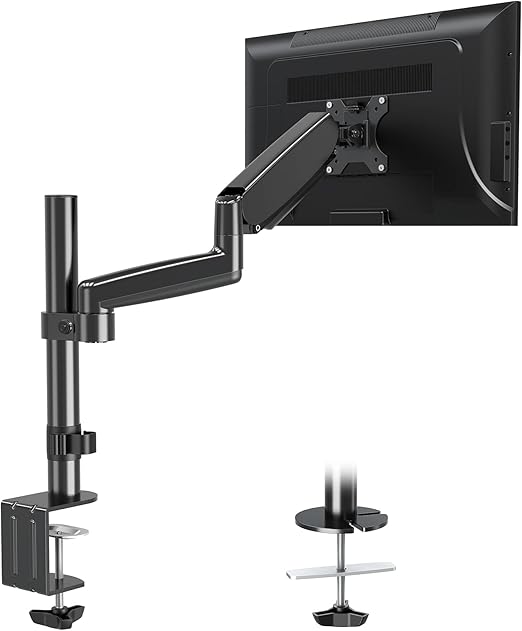 Amazon.com: MOUNTUP Monitor Mount Desk Monitor Arm, Full Motion Gas ...
