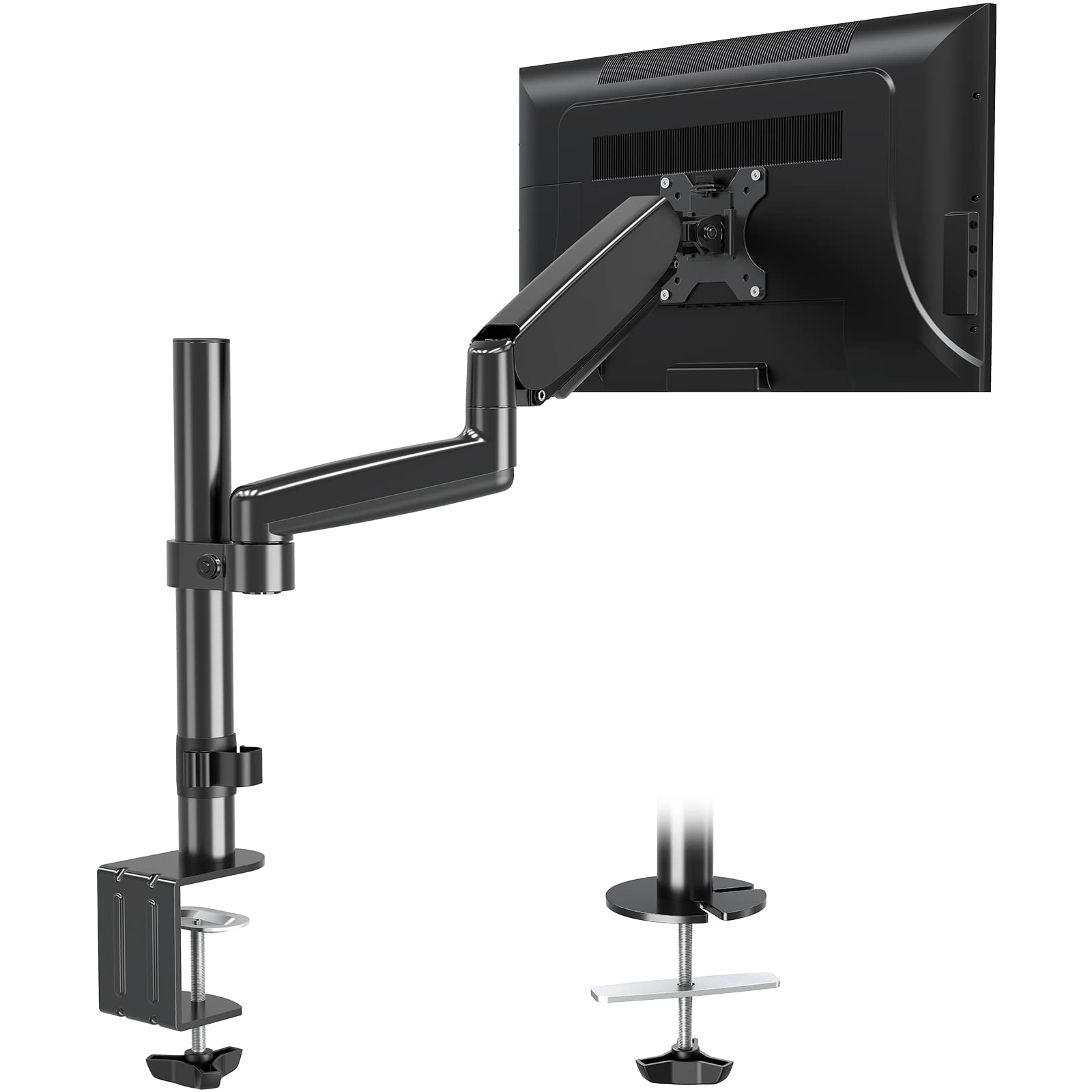 Buy UP Single Monitor Height Adjustable Spring Monitor Arm Desk For