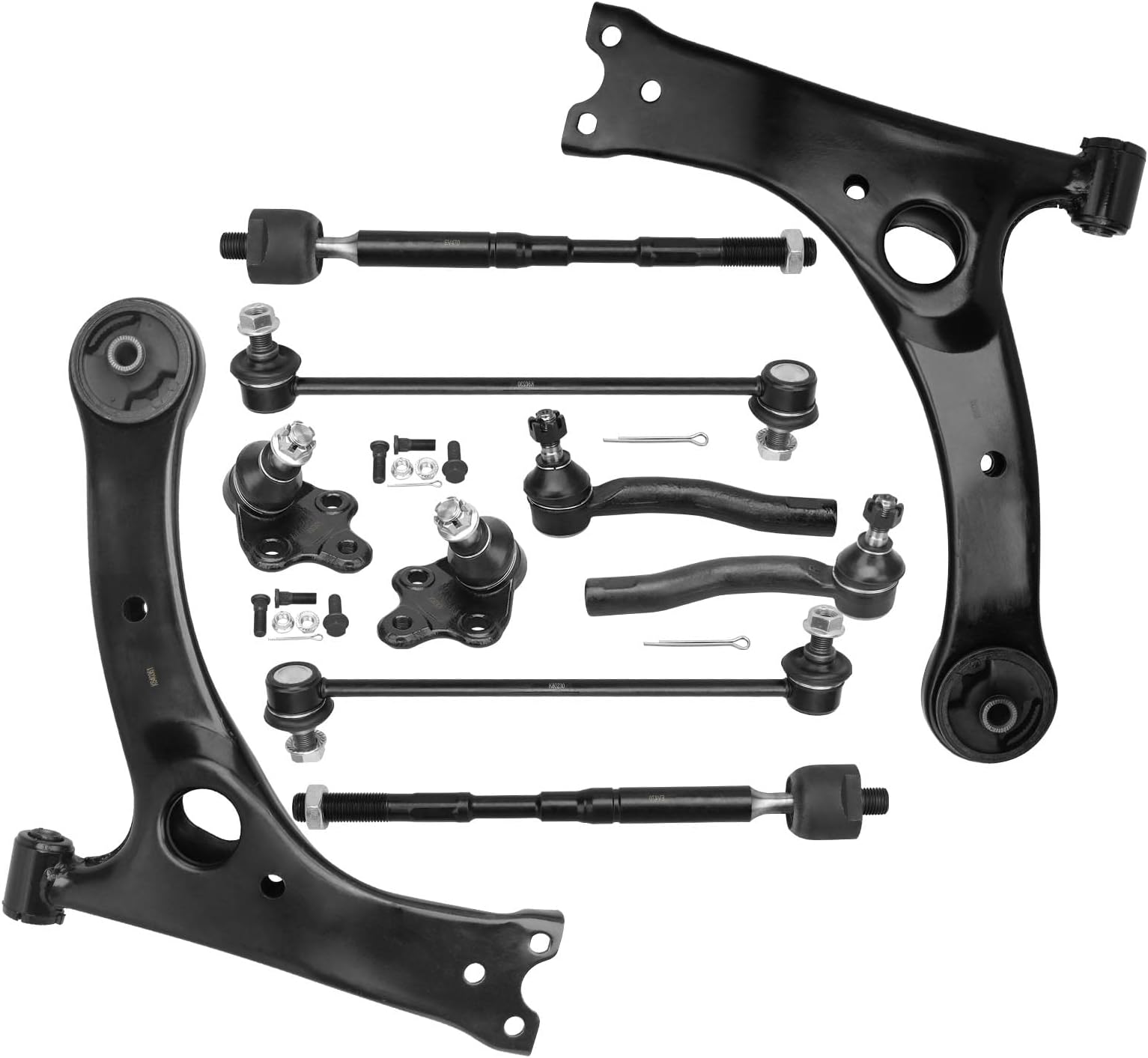 Amazon.com: DRIVESTAR 10 PCS Complete Front Suspension Kit for Toyota ...