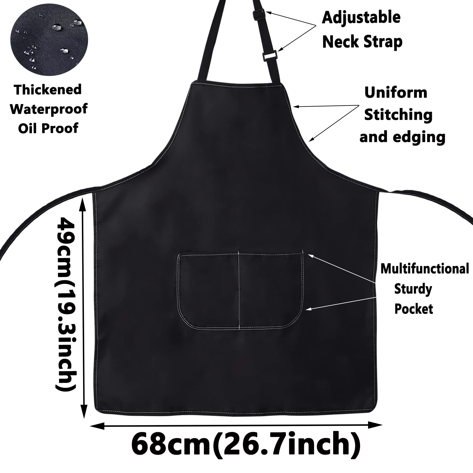 Snapklik.com : BWWKTOP Singer Album Kitchen Apron Singer Fans Inspired ...