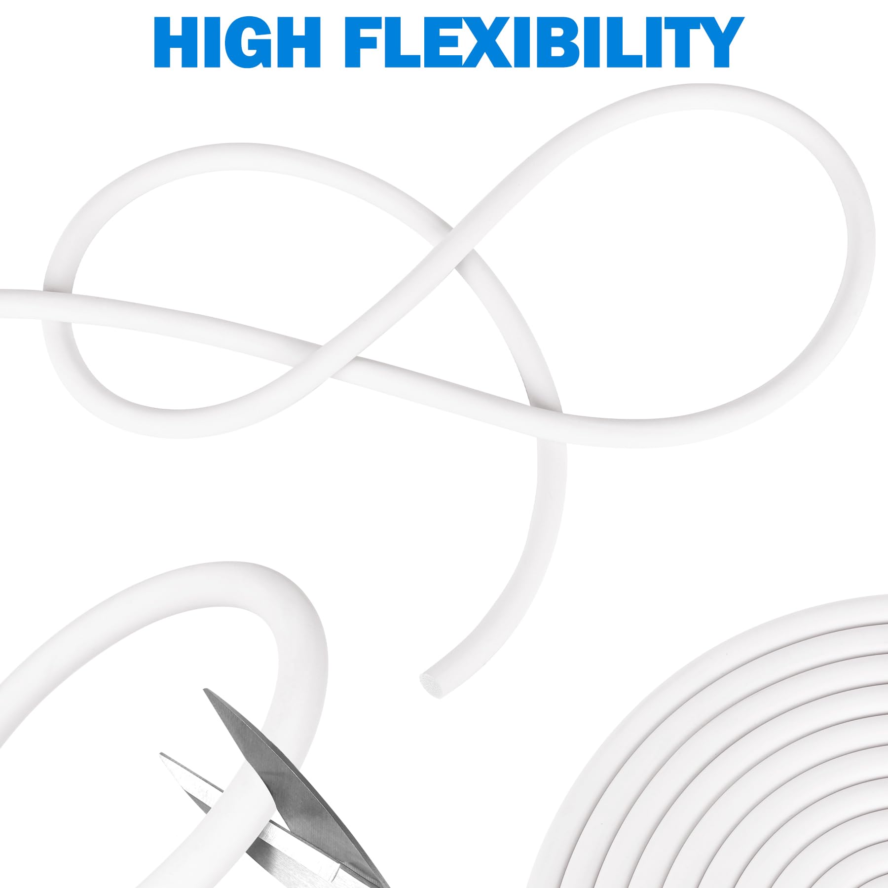 Snapklik.com : MYFAMIREA 20FT Backer Rod 3/4 Inch EPDM Rubber Caulk ...