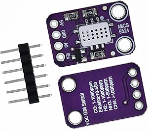 Amazon.com: MICS-5524 Air Quality Gas Sensor Module Carbon Monoxide Natural Gas Methane Indoor ...