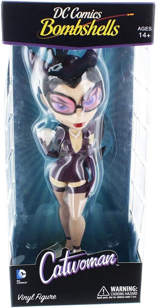 Amazon.com: Cryptozoic DC Bombshells: Catwoman Vinyl Statue : Toys & Games