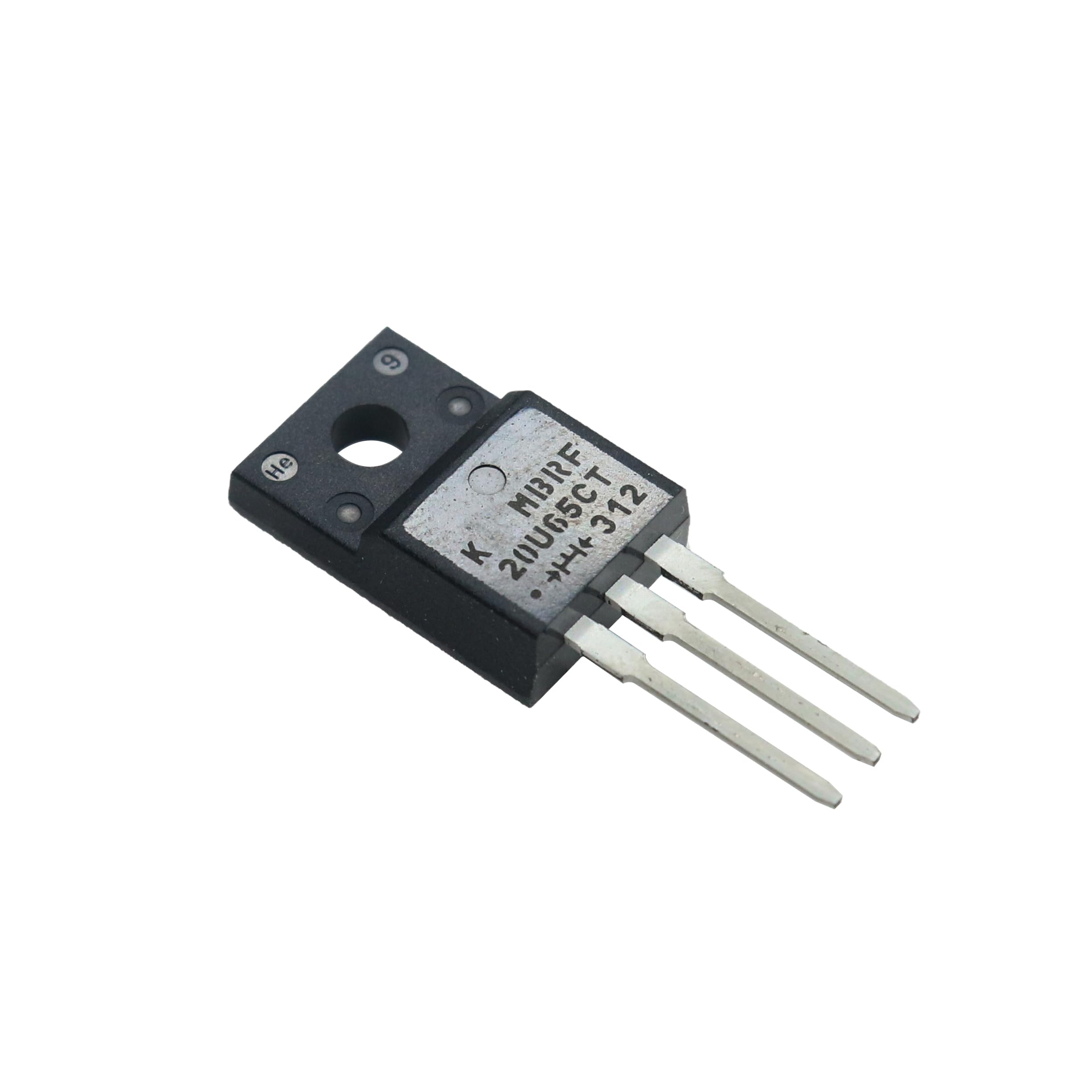 Electronic Spices MBRF20U65CT 65V 20A Bridge Rectifier Diode 3 pin ...