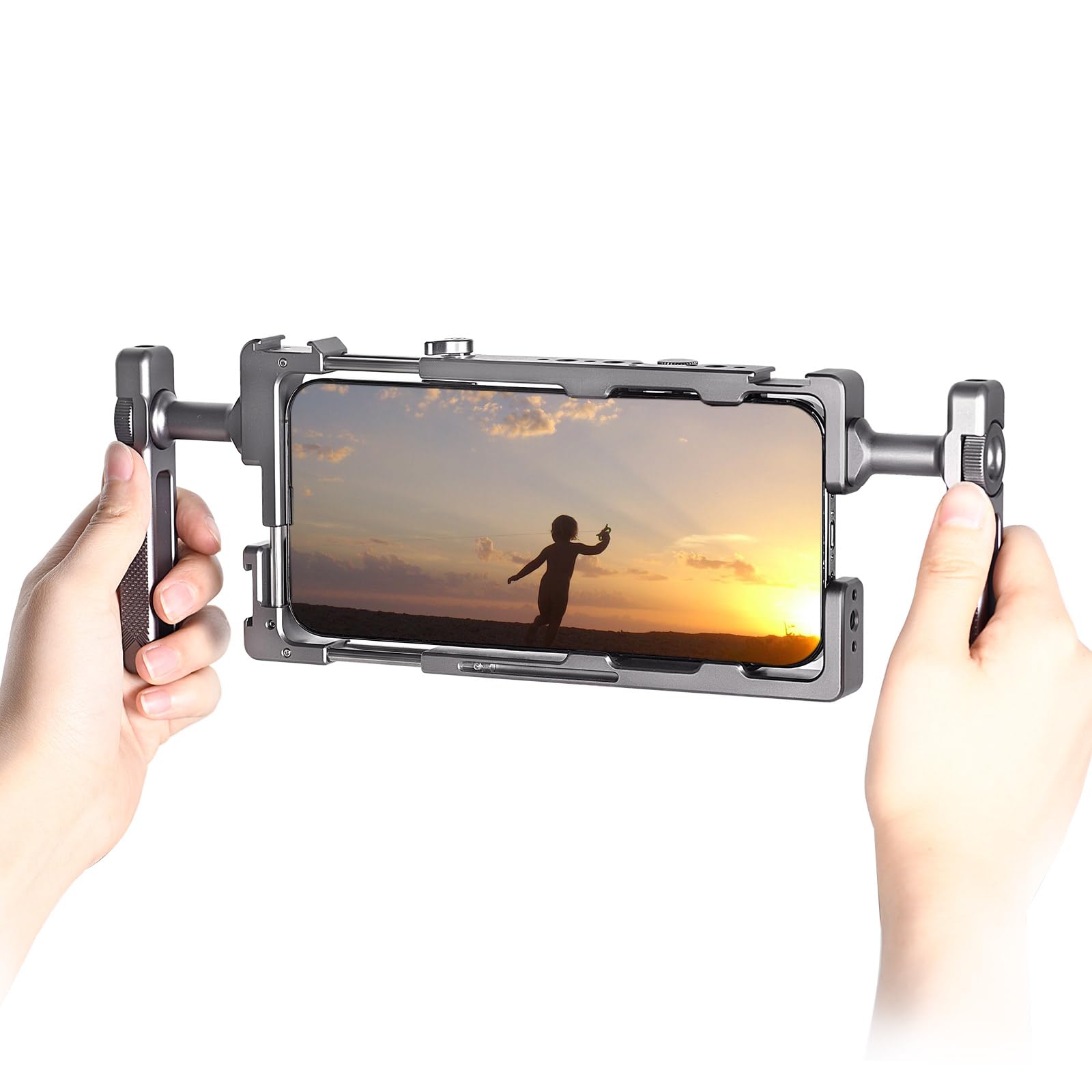 Amazon.com: SUNWAYFOTO PCR-01 Smartphone Cage Universal Phone Video Rig ...