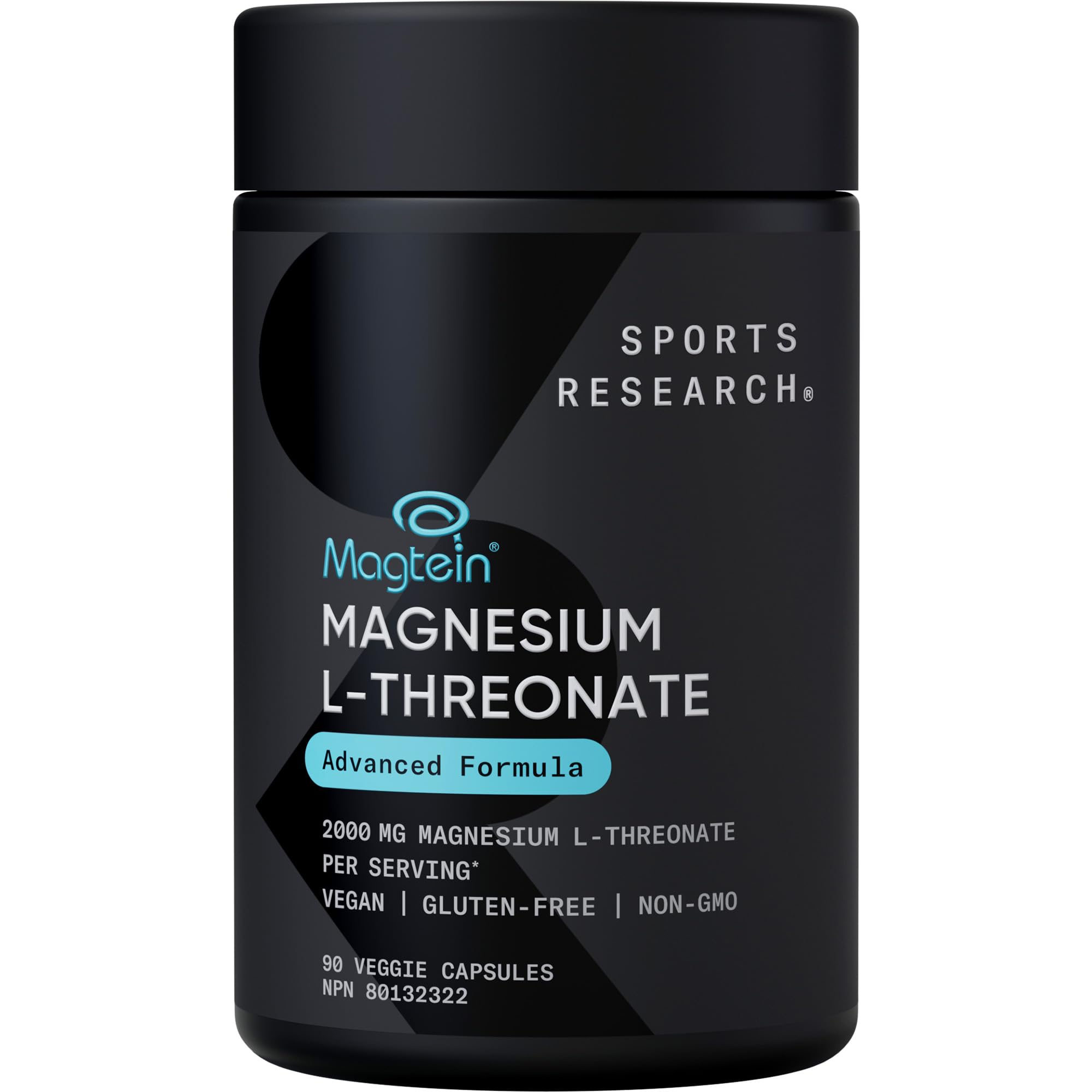 Sports Research Magtein Magnesium L-Threonate Capsules - Magnesium ...