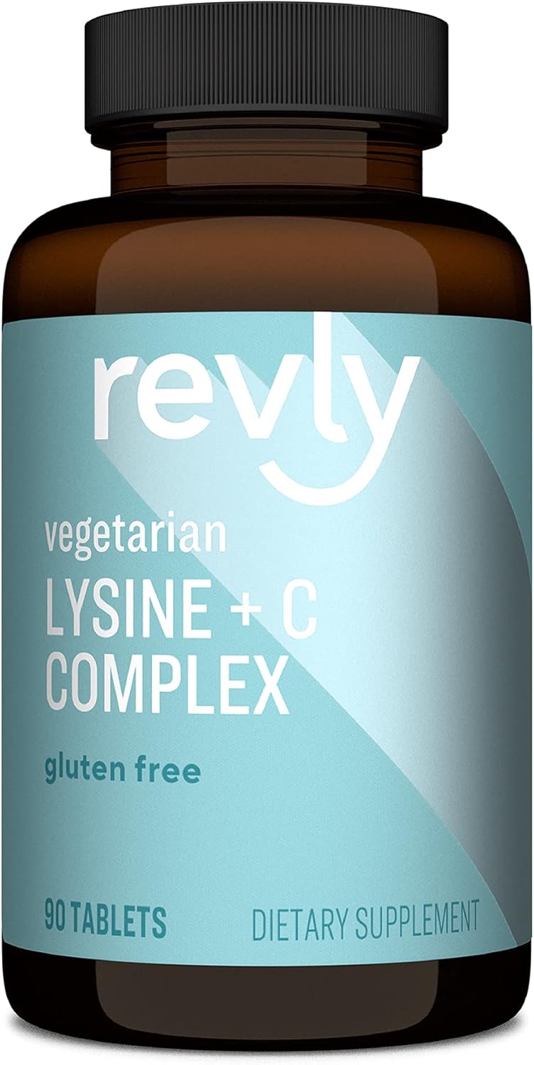 Amazon.com: Amazon Brand - Revly Lysine + C Complex (1000 mg L-Lysine ...