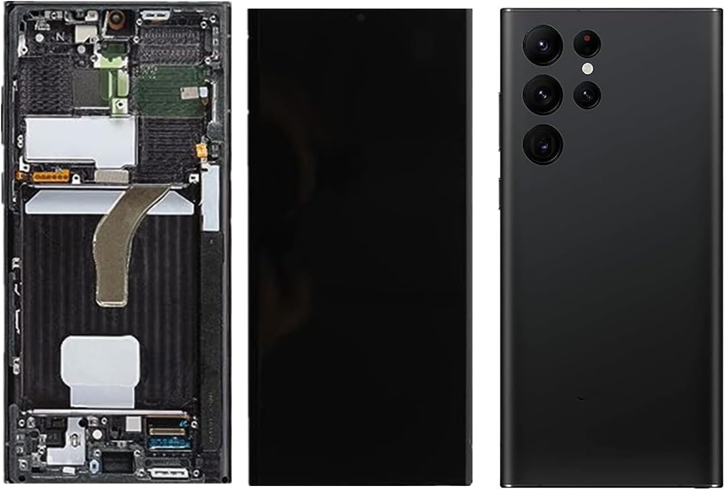 Amazon.com: Original 6.8" for Samsung S22 Ultra Display Touch Screen Digitizer S22ultra 5G S908U ...