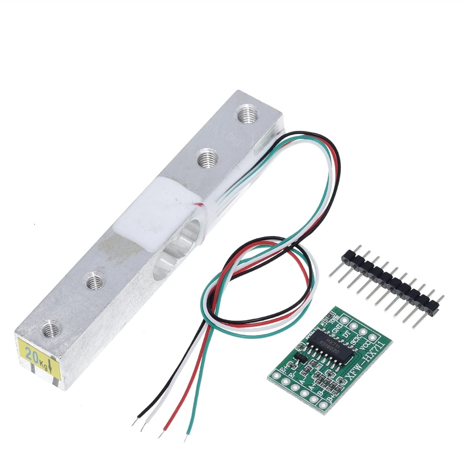 Buy Sensor Module Load Cell 1KG 5KG 10KG 20KG HX711 AD Module Weight ...