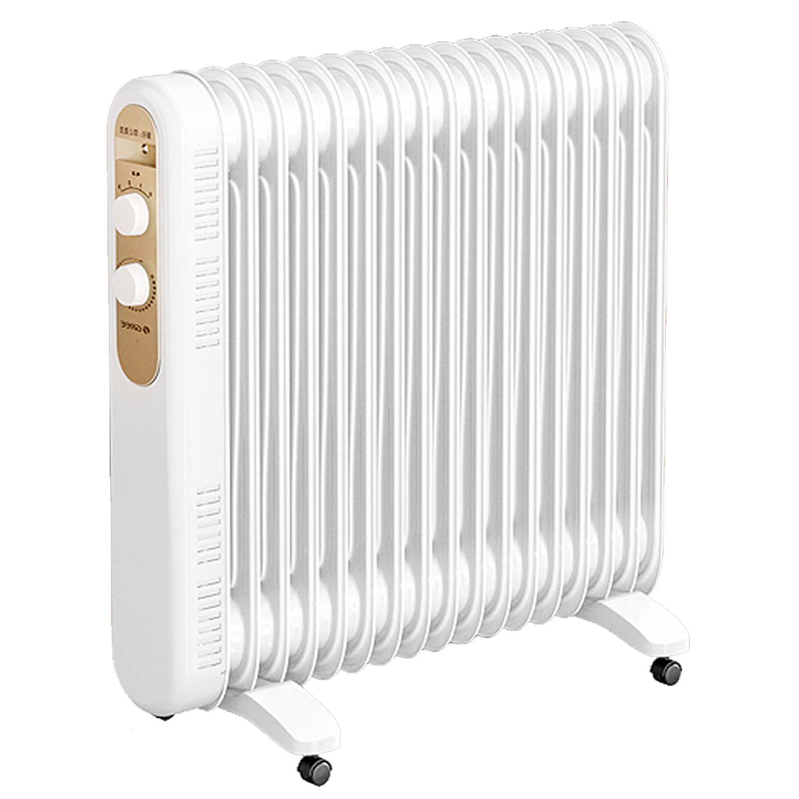 Buy Oil Filled Radiator, Plug in Portable Electric Heater, 3 Power ...