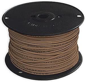 12 Gauge THHN Stranded Copper Wire (500, Brown) - Amazon.com