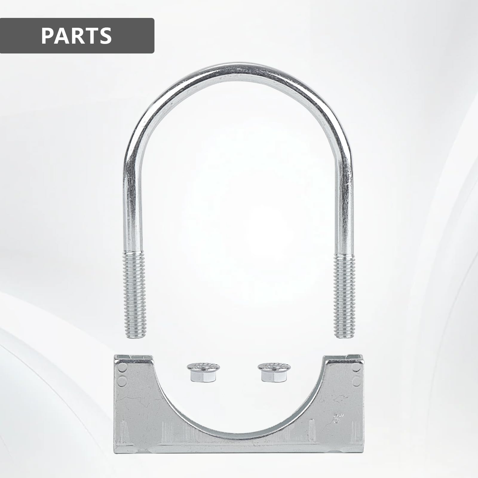 Snapklik.com : 2.5 Heavy Duty U Bolt Clamps Saddle Type Anti-Corrosion ...