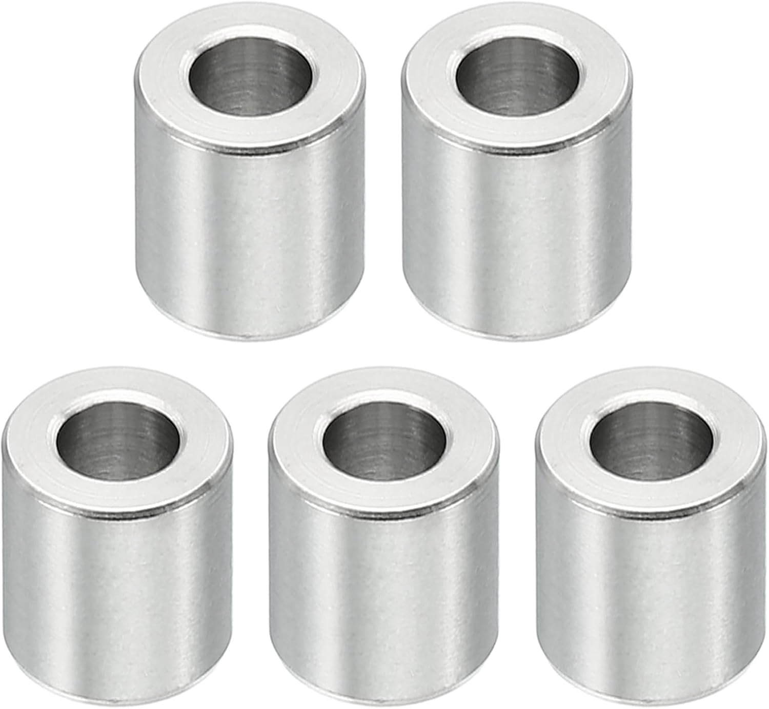 PATIKIL M4 Stainless Steel Spacers, 5 Pcs Metal Spacer Stainless Steel ...