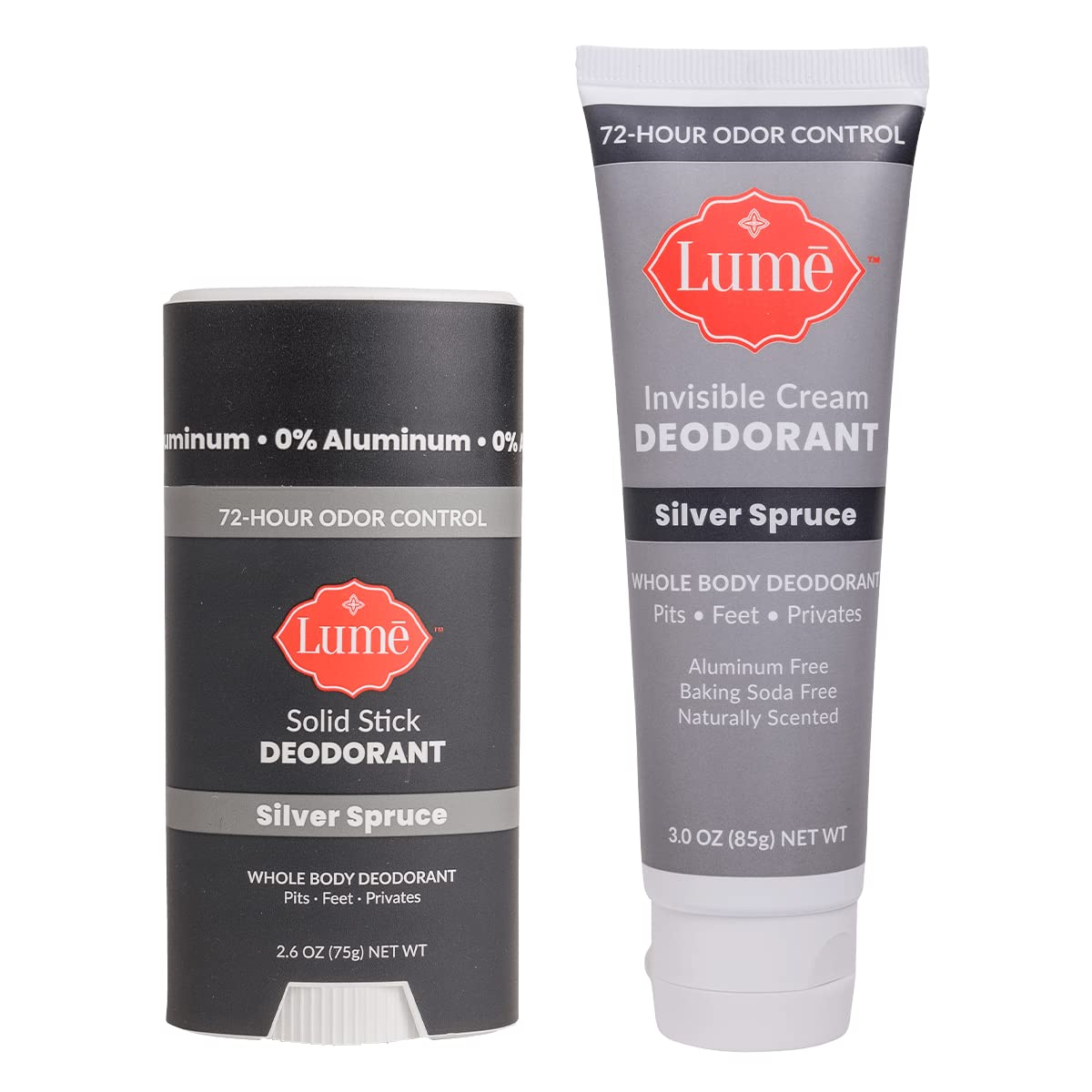 Buy Lume Natural Deodorant - Underarms and Private Parts - Aluminum ...