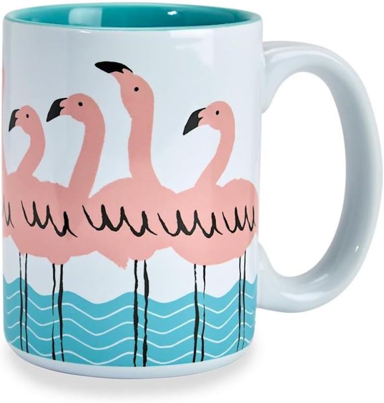 Amazon.com: Flamingo Ceramic Coffee Mug Tea Cup Gift for Her, Women ...