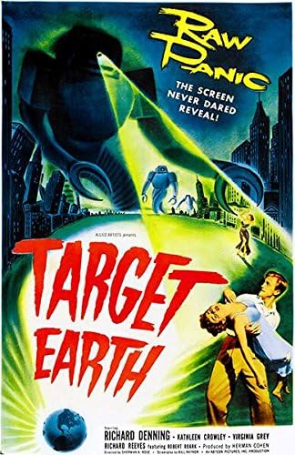 Amazon.com: Target Earth - 1954 - Movie Poster: Posters & Prints