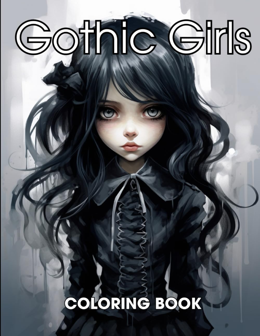 Amazon.com: Gothic Girls Coloring Book: Beauties Gothic Fantasy ...