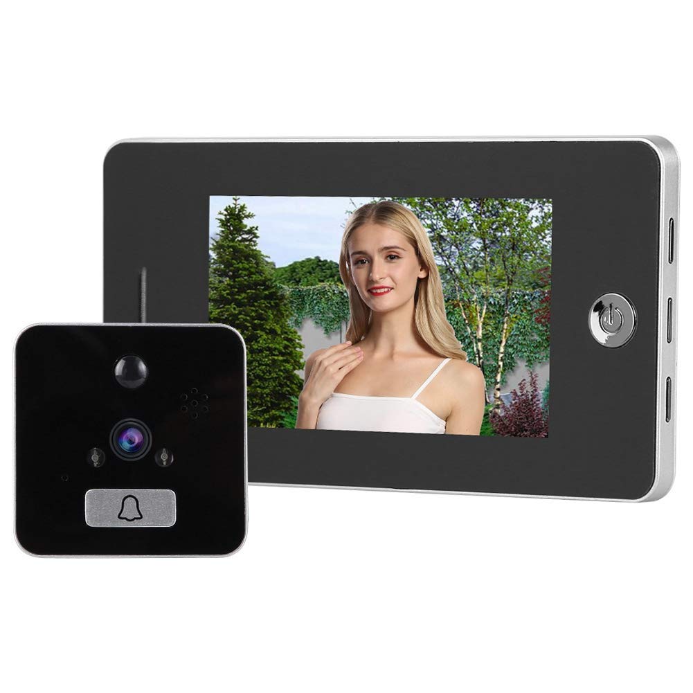 Buy Doorbell, Door Viewer, 4.3inches 960P WiFi Wireless Digital Viewer ...