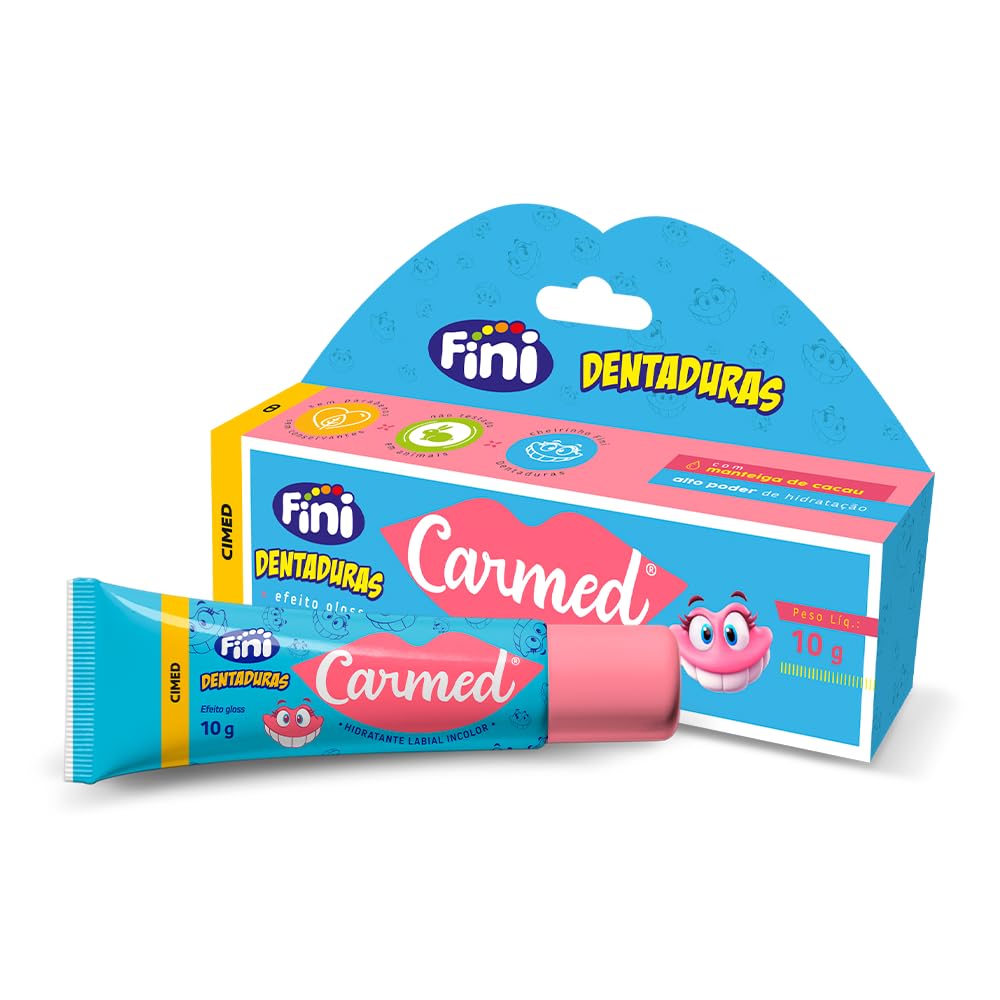 Carmed Fini Dentadura Hidratante Labial 10g | Amazon.com.br