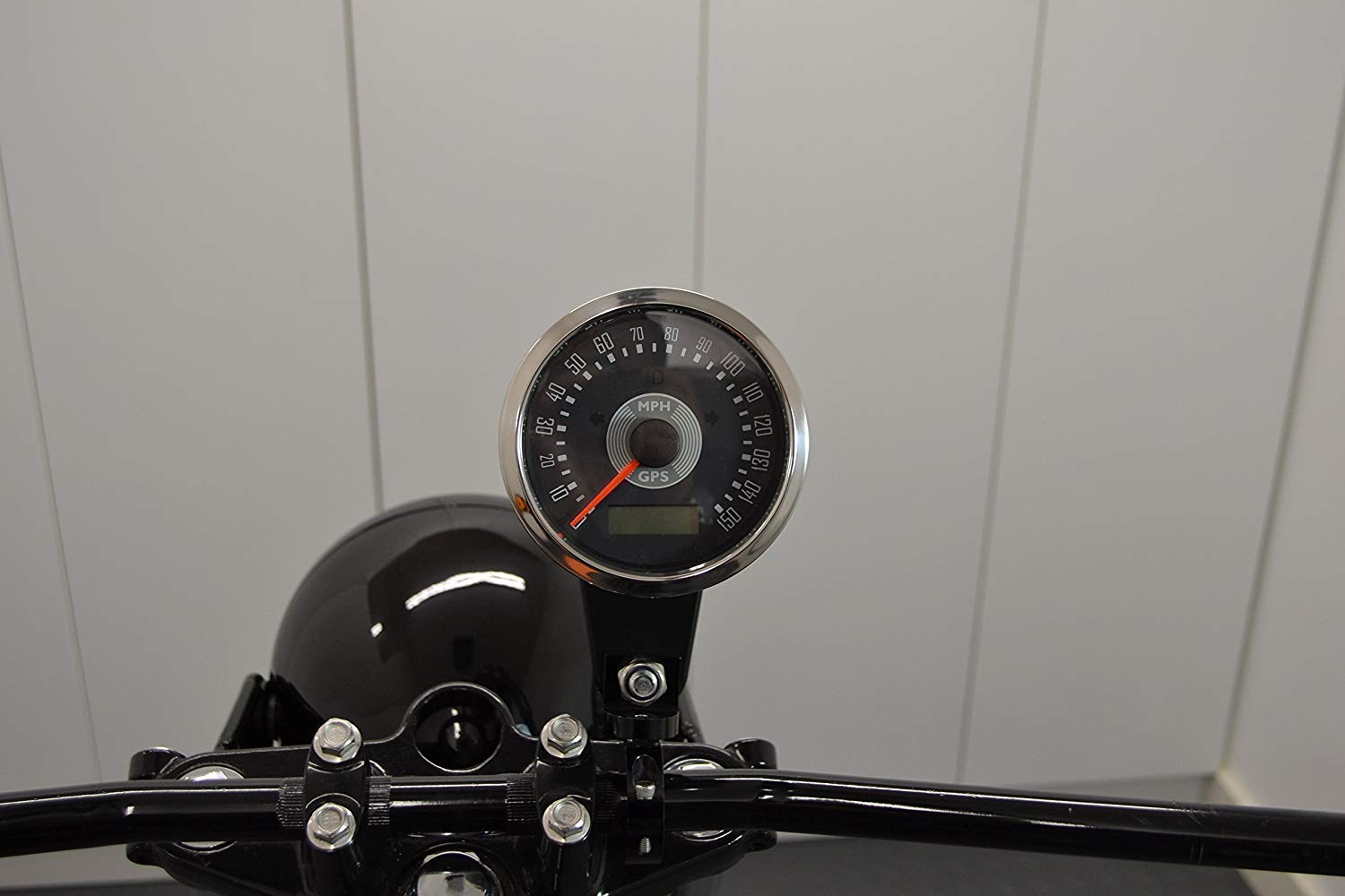 MPH Motorbike GPS Speedometer Smiths Style Cafe Racer Retro Custom ...