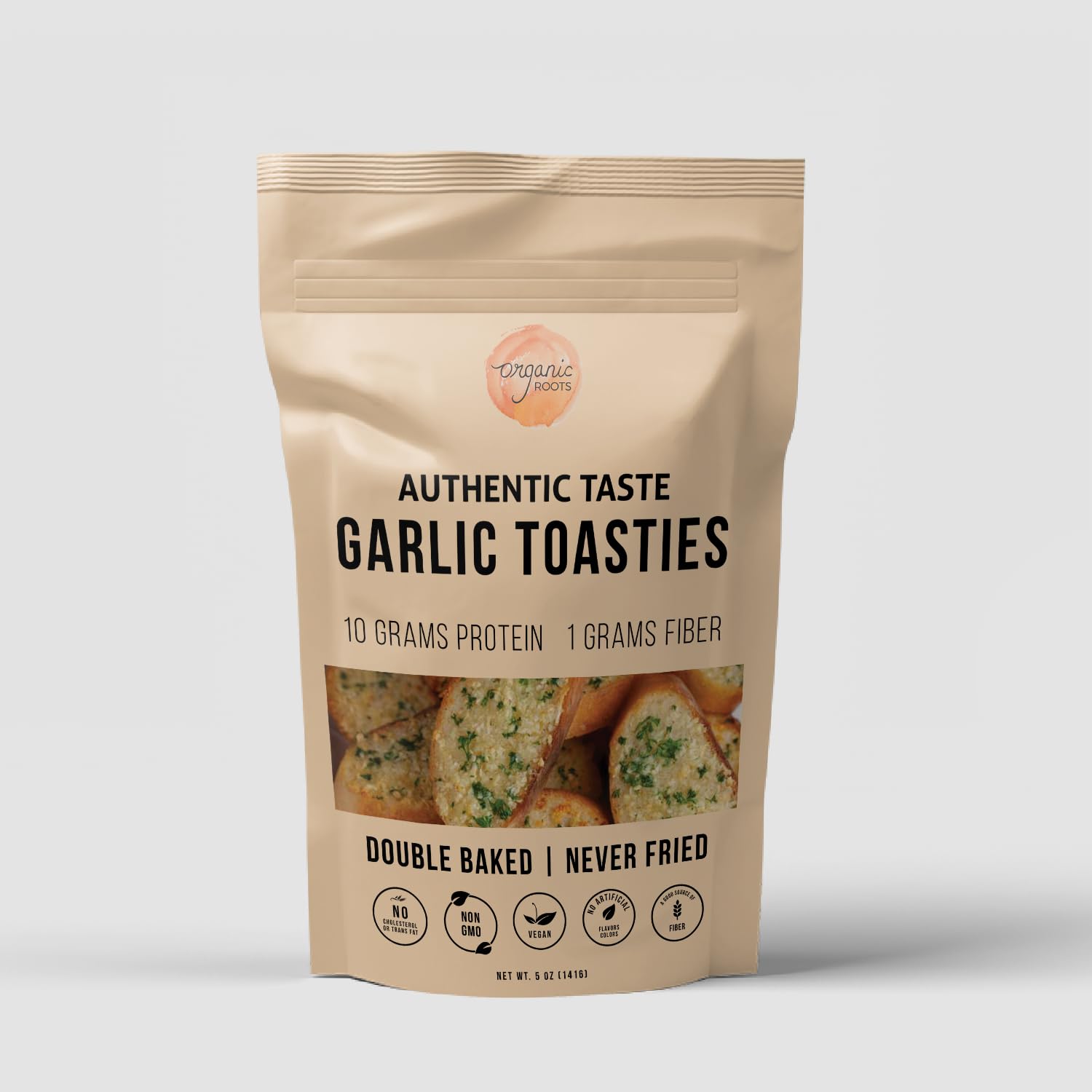 Organic Roots Garlic Toasties | 200Gm |Authentic Taste | Healthy ...