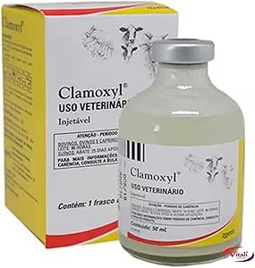 CLAMOXYL LA INJETAVEL 50ML : Amazon.com.br: Beleza