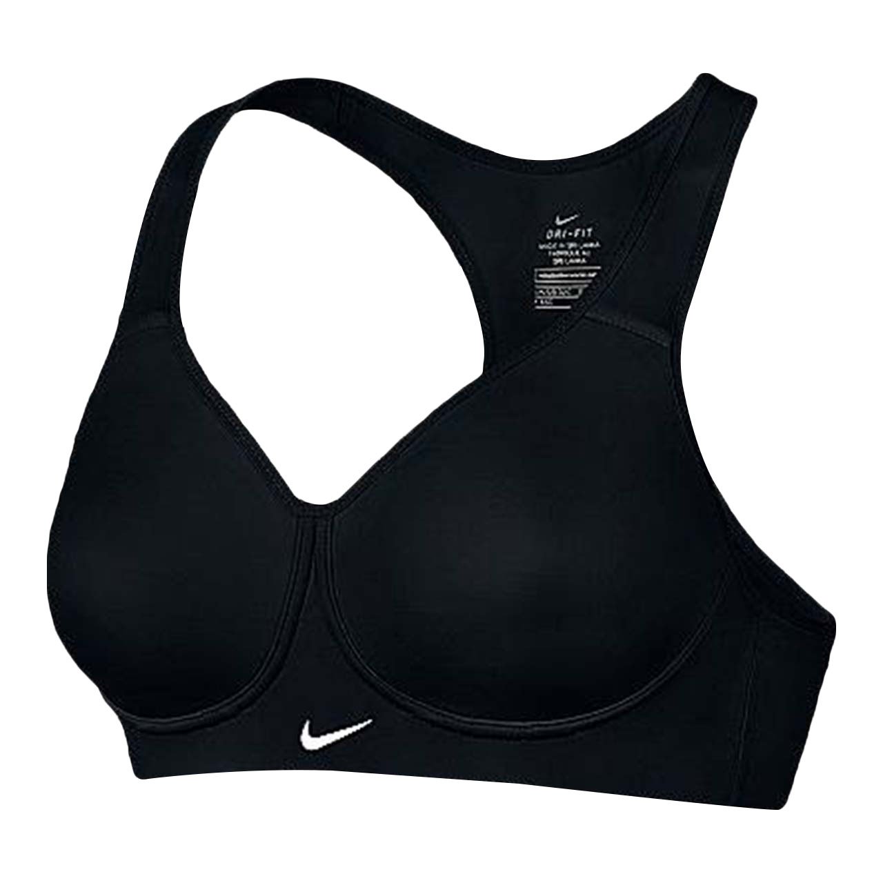 Nike Women's Nylon Padded Non Wire Sports, Seamless Bra (833288-010 ...