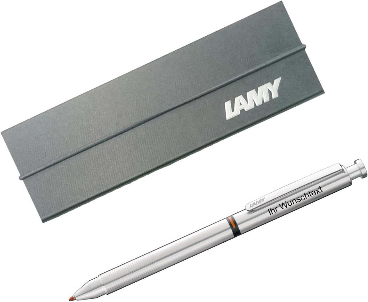 LAMY cp1 twin pen Multifunktionsschreibgerät 656 – Schreiber aus Edelstahl mit abgefedertem Clip ...
