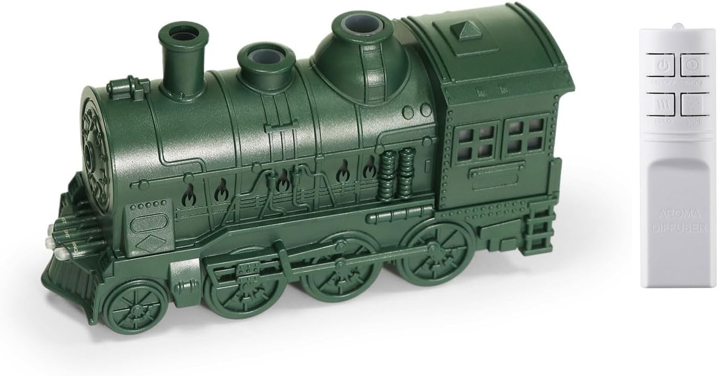 Amazon.com: Train Diffuser 300ML Vintage Steam Train Aromatherapy ...