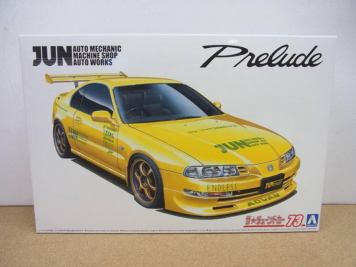 Amazon.co.jp: アオシマ 1/24 ホンダ JUNオートメカニック BB1 プレリュード '91 73 : おもちゃ